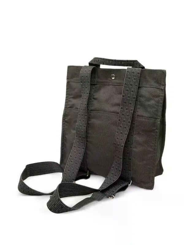Hermès Canvas Mm Backpack - Grey