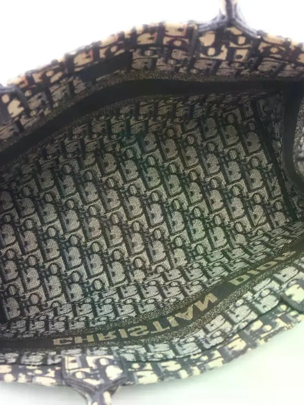 Dior Oblique Book Tote Medium Tote Bag
