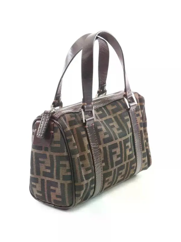 Fendi 2000s Zucca Mini Boston Bag