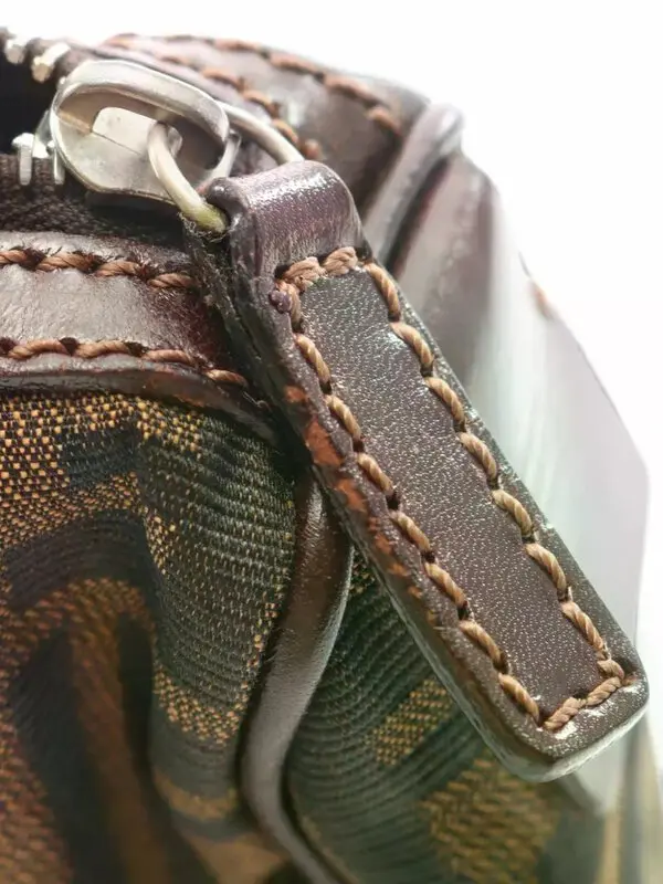 Fendi 2000s Zucca Mini Boston Bag