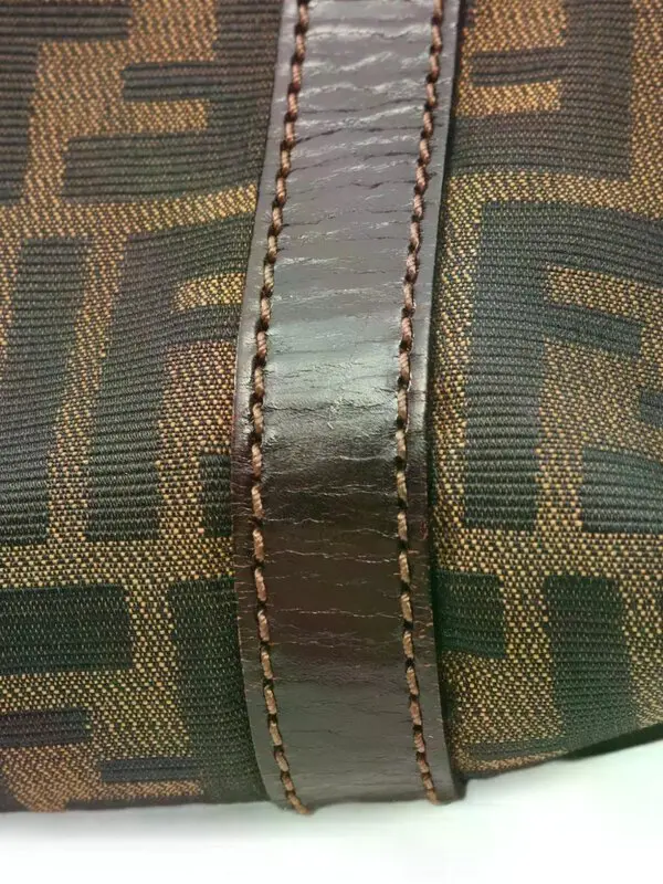 Fendi 2000s Zucca Mini Boston Bag