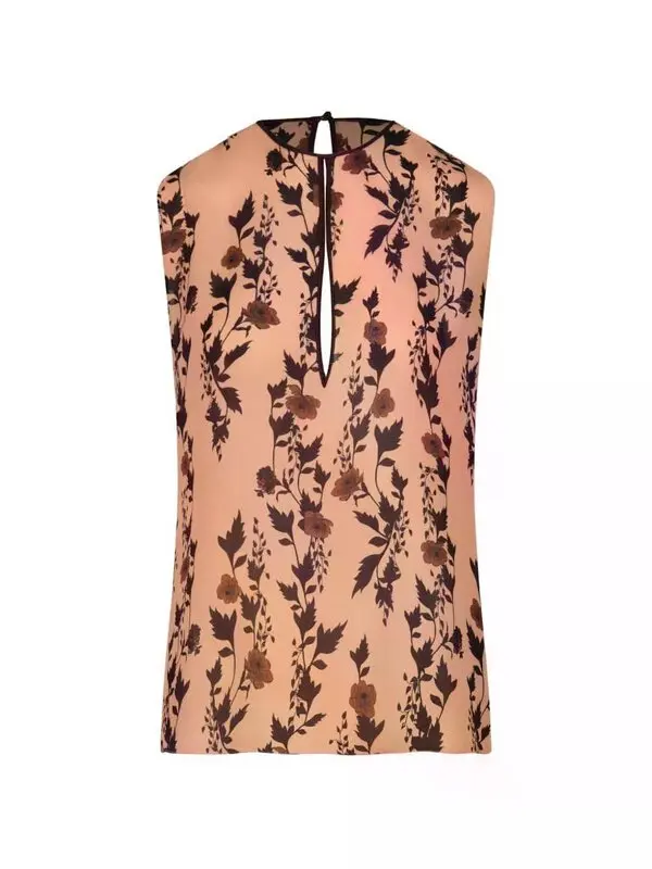 Johanna Ortiz Untamed Bloom Floral Print Top