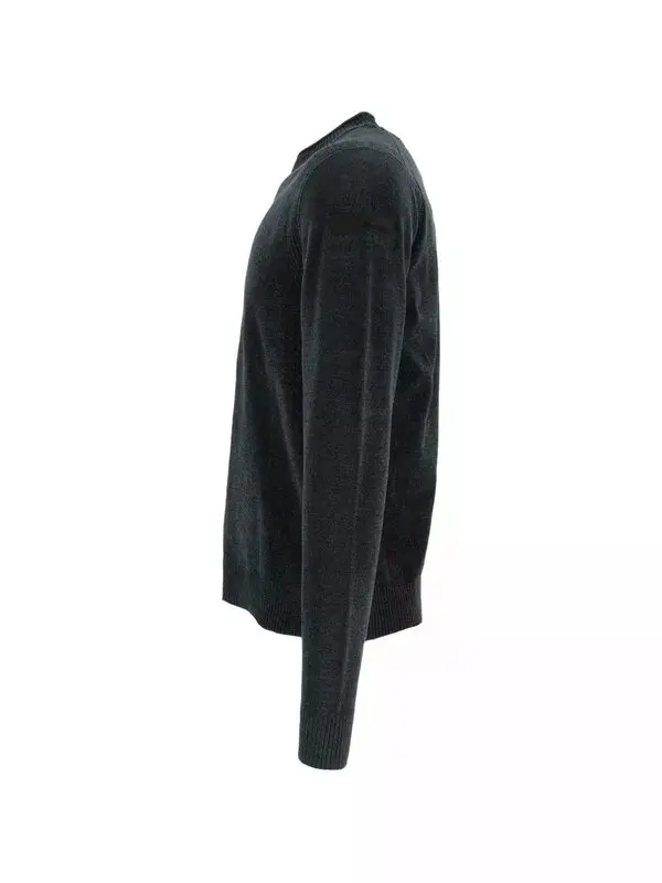 RRD Velvet-effect Crew-neck Sweater