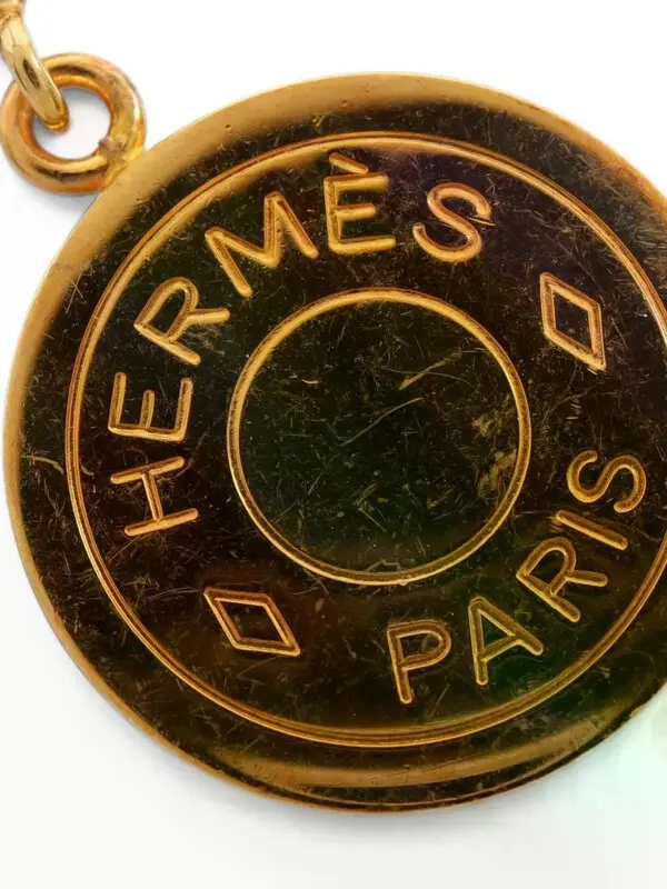 Hermès Tone Clou De Selle Pendant
