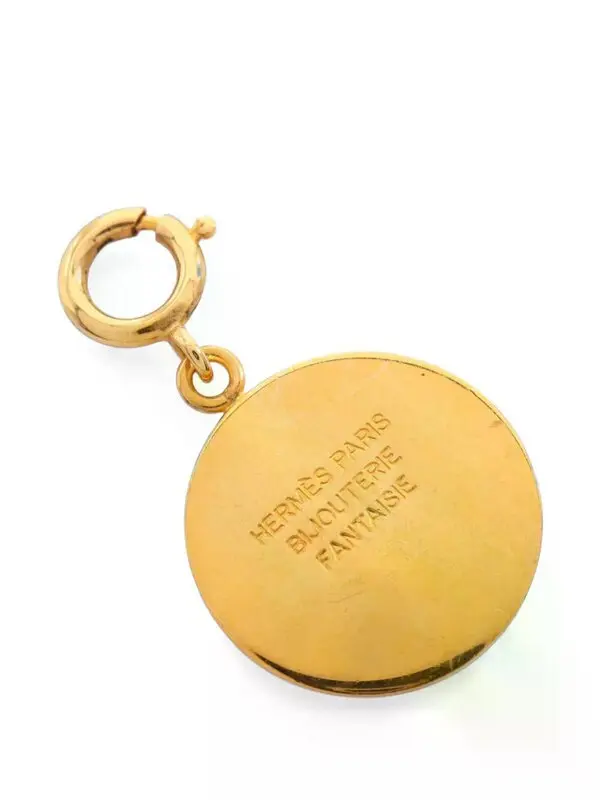 Hermès Tone Clou De Selle Pendant