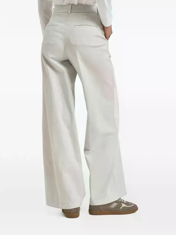 Peserico Wide-leg High-waist Trousers