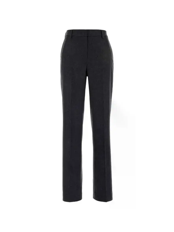 PT TORINO Ambra Textured Trousers - Grey