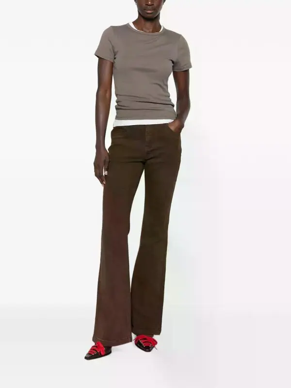 ELEH Wide-leg Jeans In Dark