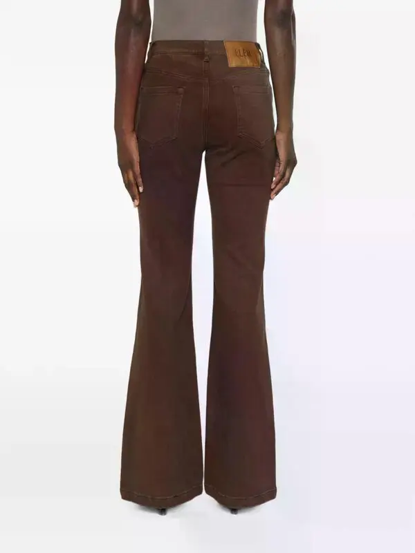 ELEH Wide-leg Jeans In Dark