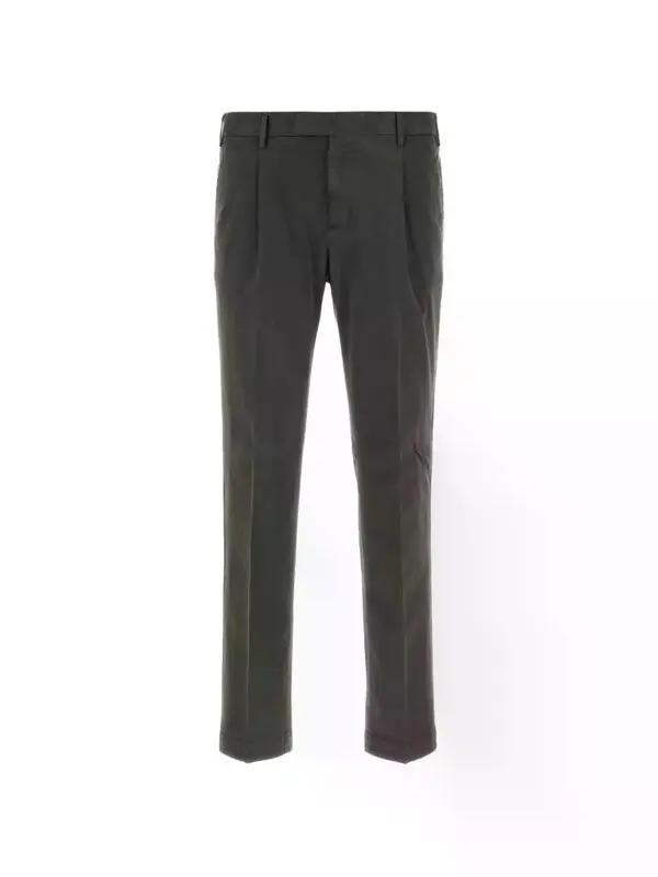 PT TORINO Pleated Belt-loop Trousers