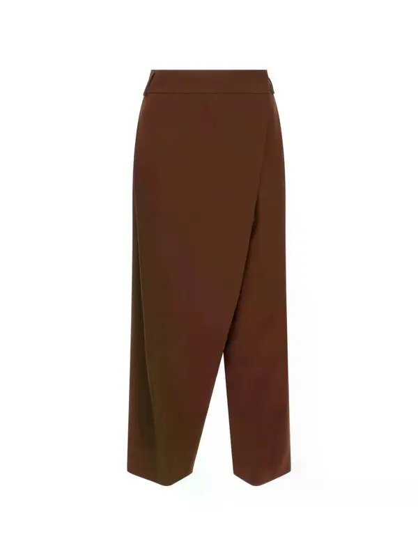 Alberto Biani Asymmetrical Wide-leg Pants