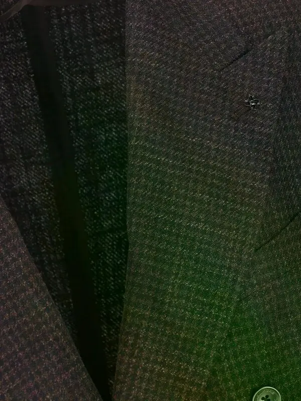 Tagliatore Double-breasted Micro-check Jacket