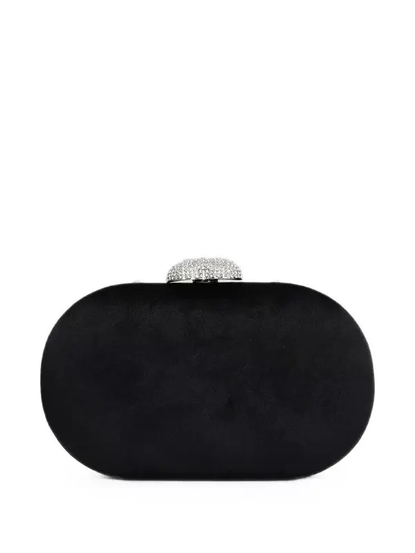 TWENTY FOURHAITCH Crystal-embellished Oval Clutch Bag