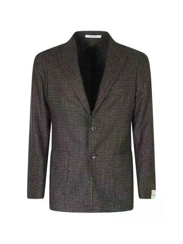 Tagliatore Long-sleeve Patterned Blazer