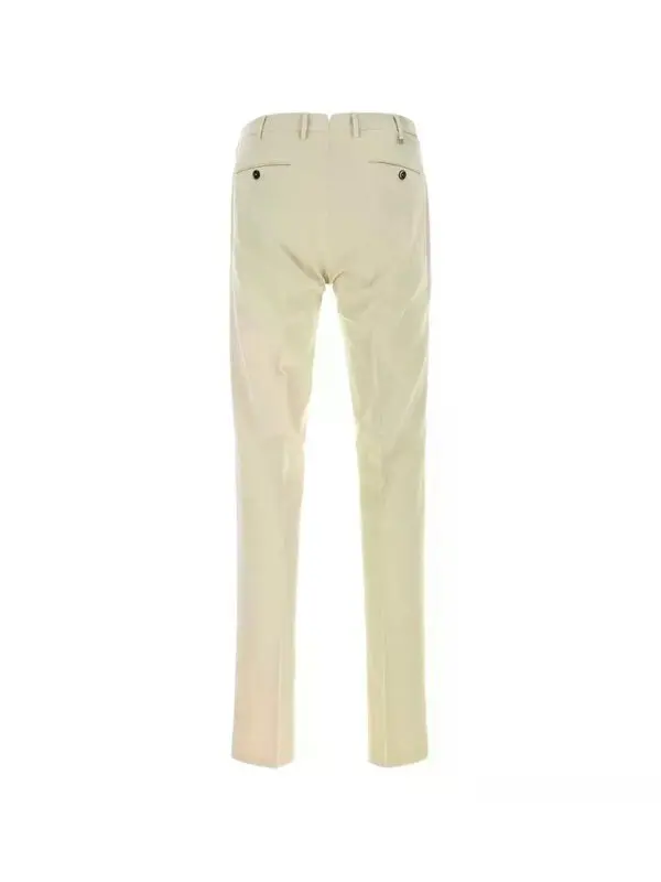 PT TORINO Slim Cut Trousers - Neutrals