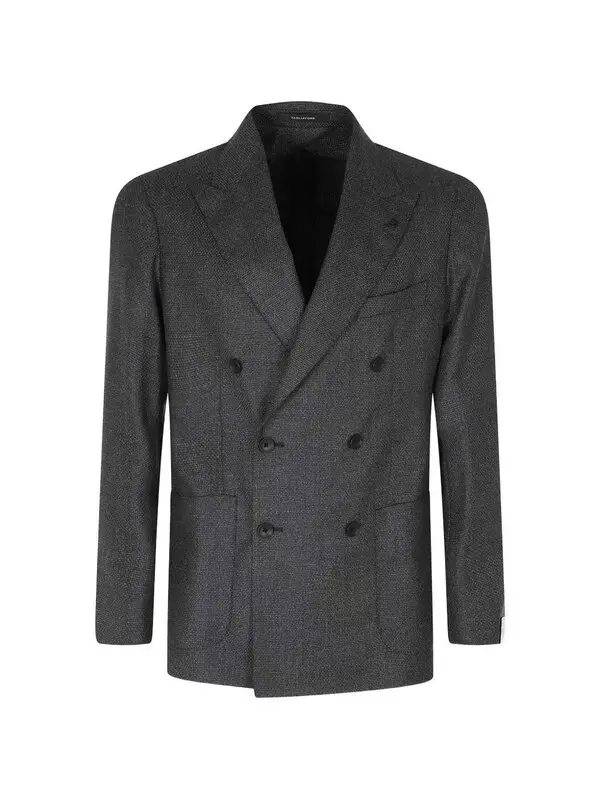 Tagliatore Double-breasted Peak-lapel Blazer