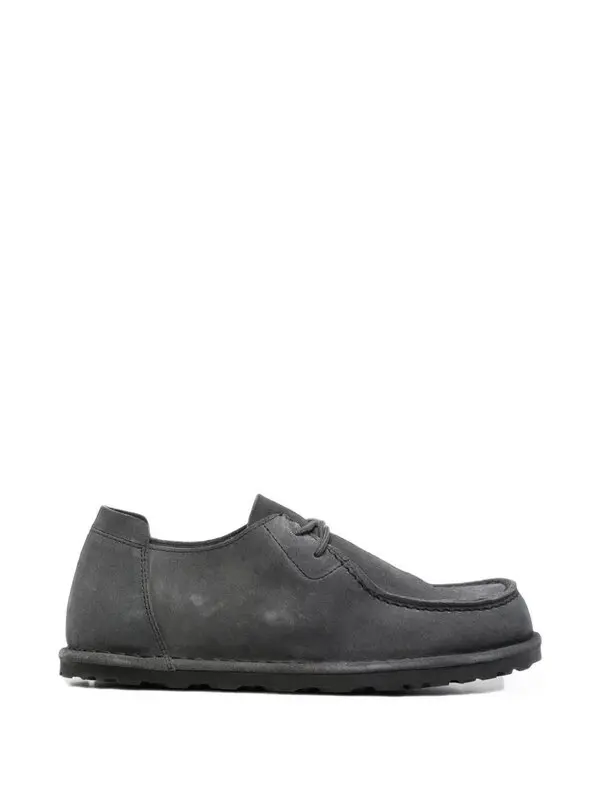BIRKENSTOCK Utti Lace-up Loafers - Grey