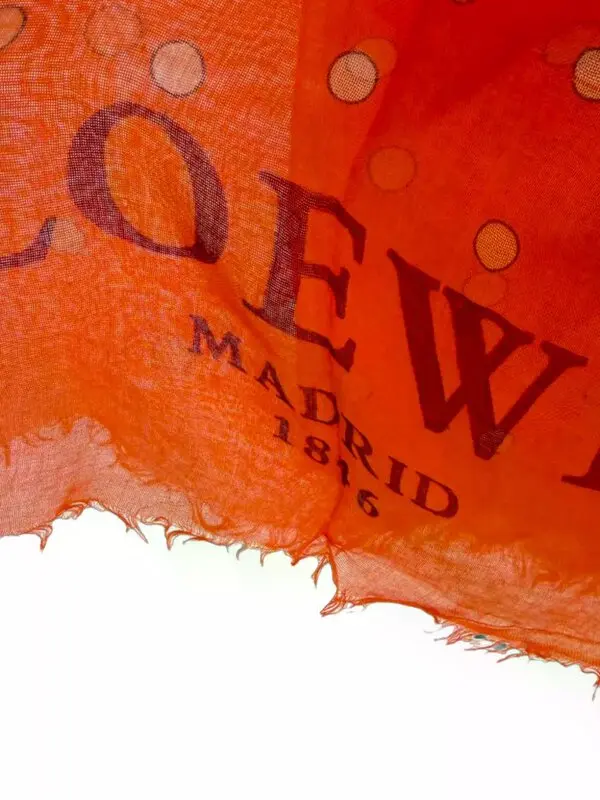 Loewe Vibrant Print Scarf