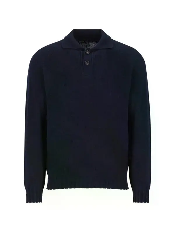 Tagliatore Button-collar Sweater