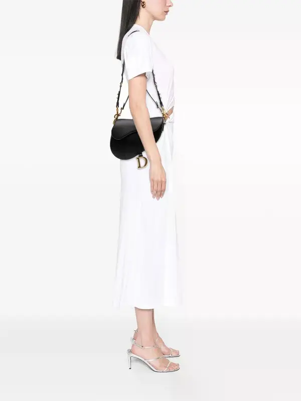 Dior 2018 Smooth Calfskin Saddle Bag Shoulder Bag