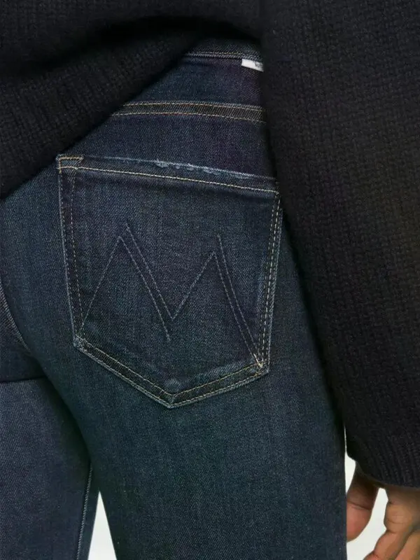 MOTHER The Rascal Skimp Straight-leg Jeans
