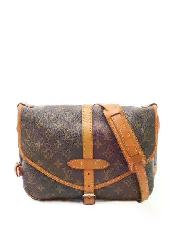 LOUIS VUITTON 1992 Monogram Saumur Shoulder Bag