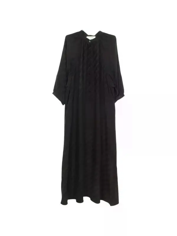 Celine 2010s Triomphe Chain-pattern Maxi Dress