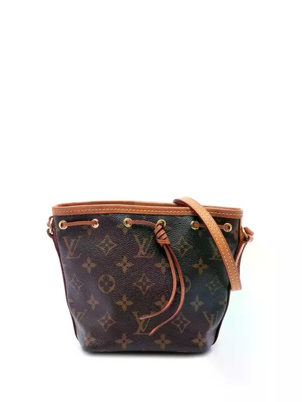 LOUIS VUITTON Monogram Nano Noe Bucket Bag