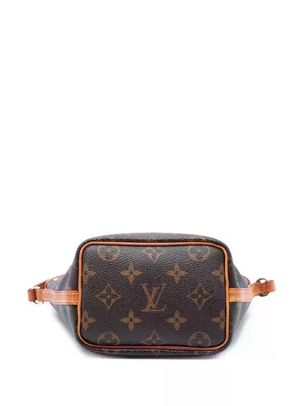 LOUIS VUITTON Monogram Nano Noe Bucket Bag