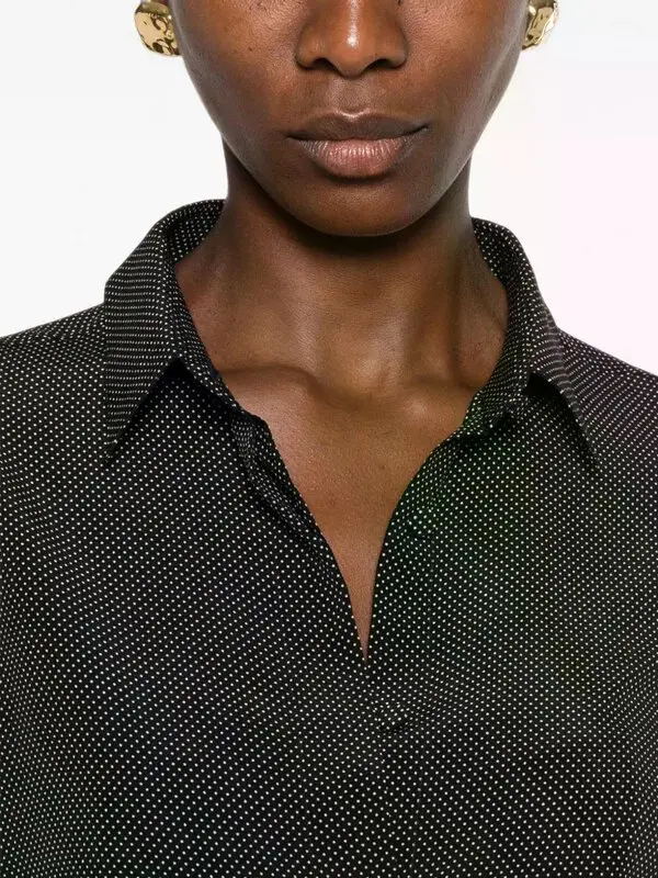 TOM FORD Polka-dot Long-sleeve Shirt
