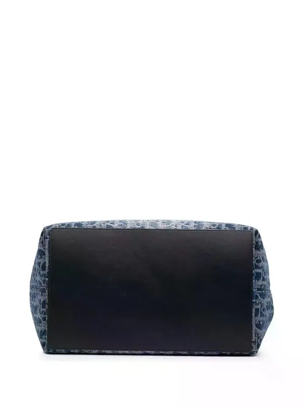 Dior Medium Oblique Denim Toujours Tote Bag