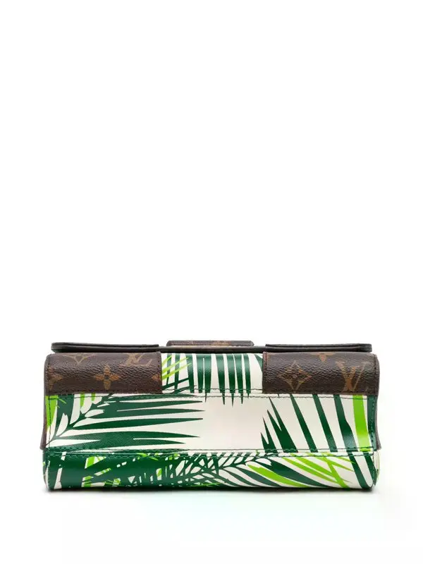 LOUIS VUITTON Monogram Palm Print Twist Mm Cross Body Bag