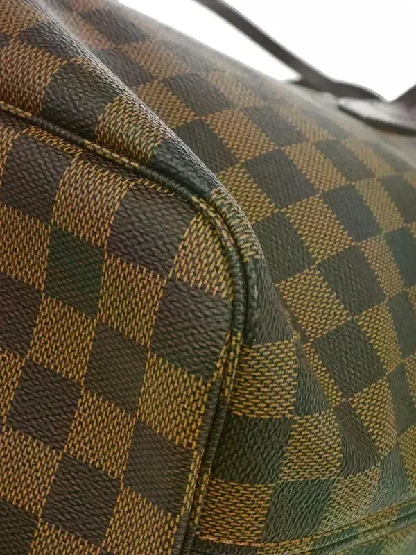 LOUIS VUITTON Damier Ébène Neverfull Mm Tote Bag - Brown