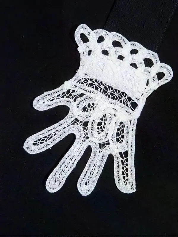 GOHAR WORLD Lace Hands Cotton Apron