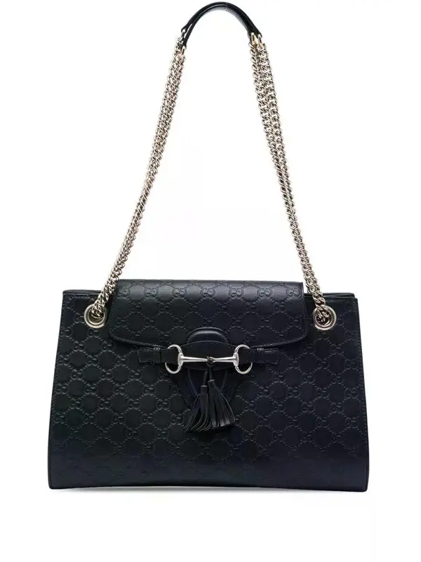 Gucci Large Ssima Emily Shoulder Bag
