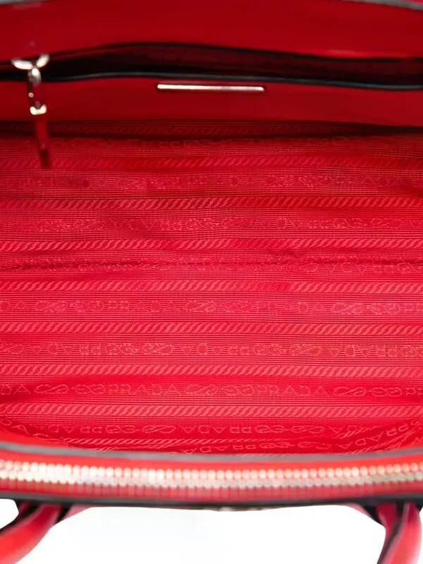 Prada Glace Calf Twin Pocket Satchel
