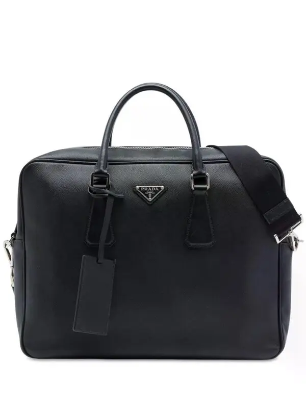 Prada 2013-2026 Saffiano Briefcase Business Bag