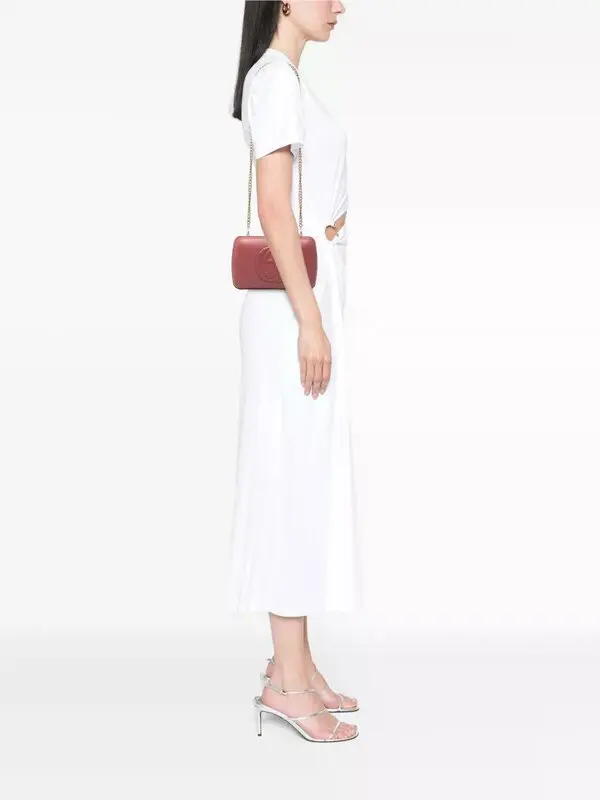 Gucci Calfskin Soho Clutch On Chain Crossbody Bag