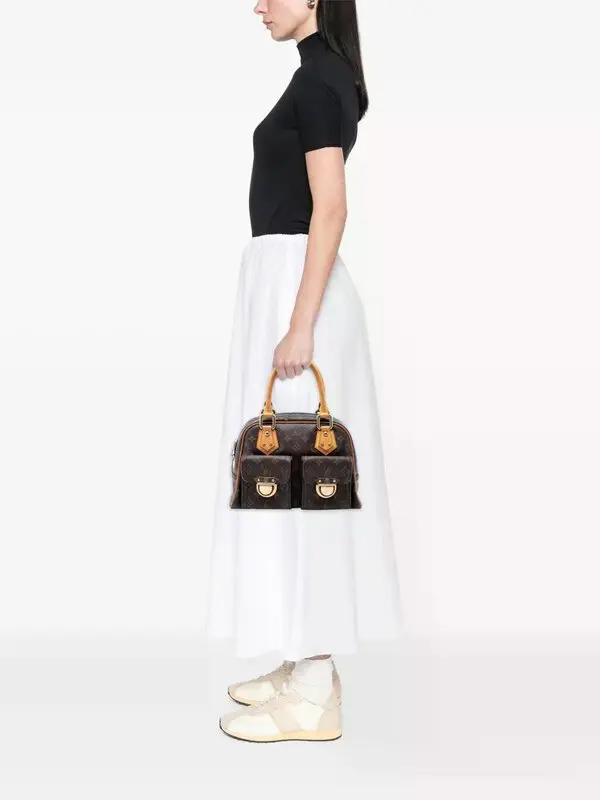LOUIS VUITTON Monogram Manhattan Pm Handbag