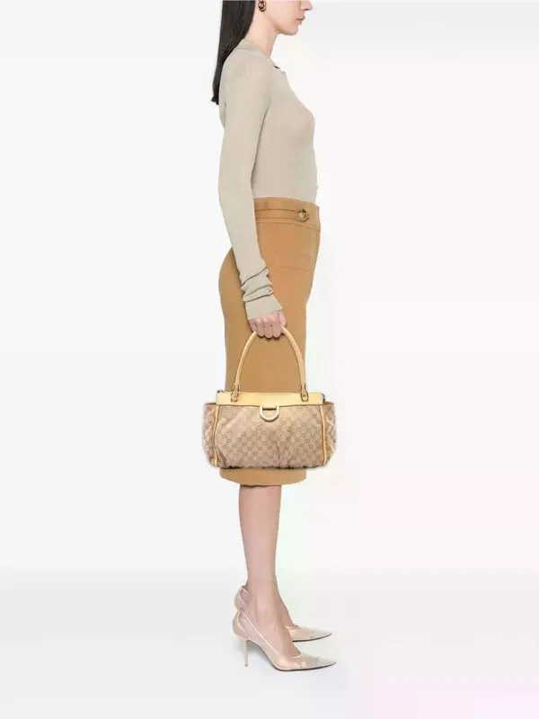 Gucci Gg Canvas Abbey D Ring Tote Bag