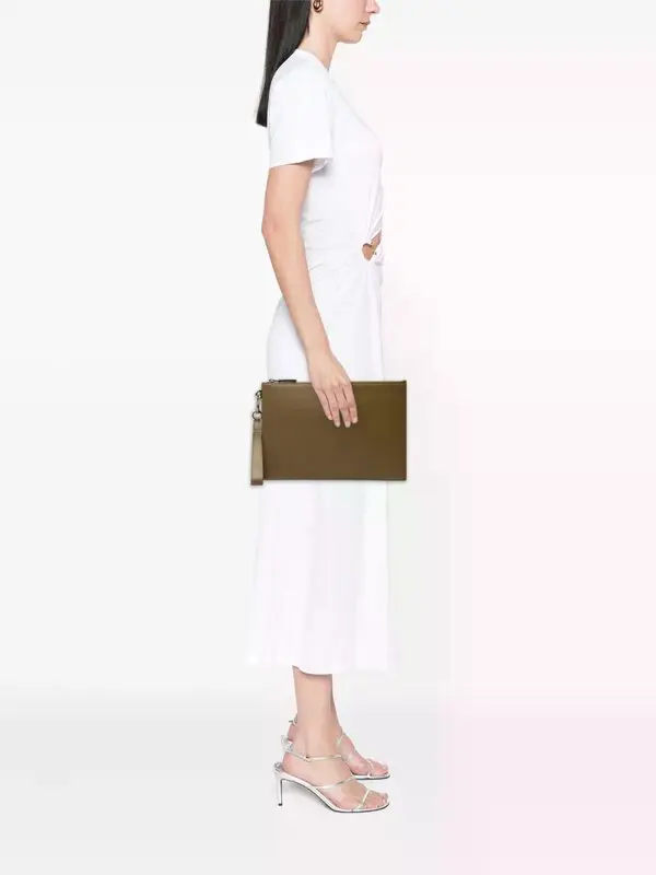 Gucci Gg Marmont Calfskin Clutch Bag