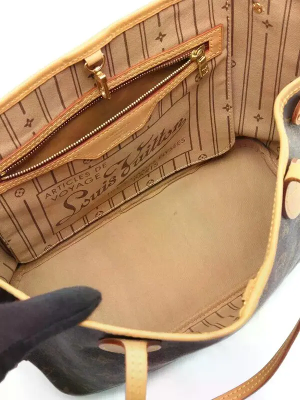 LOUIS VUITTON Monogram Canvas Neverfull Pm Tote Bag - Brown