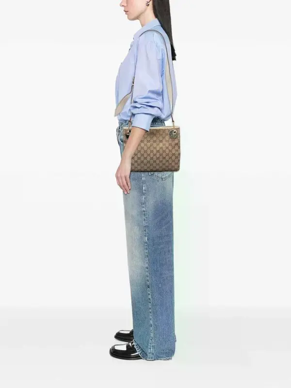 Gucci 2000-2015 Gg Canvas Eclipse Crossbody Bag
