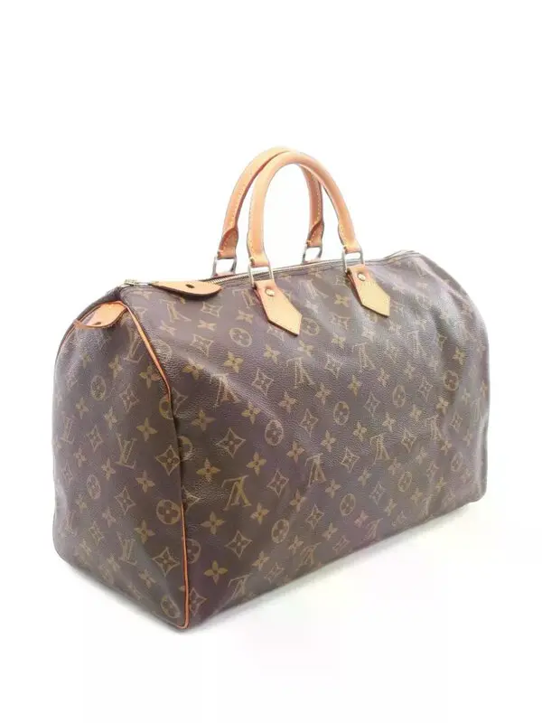 LOUIS VUITTON Speedy 40 Monogram Holdall - Brown