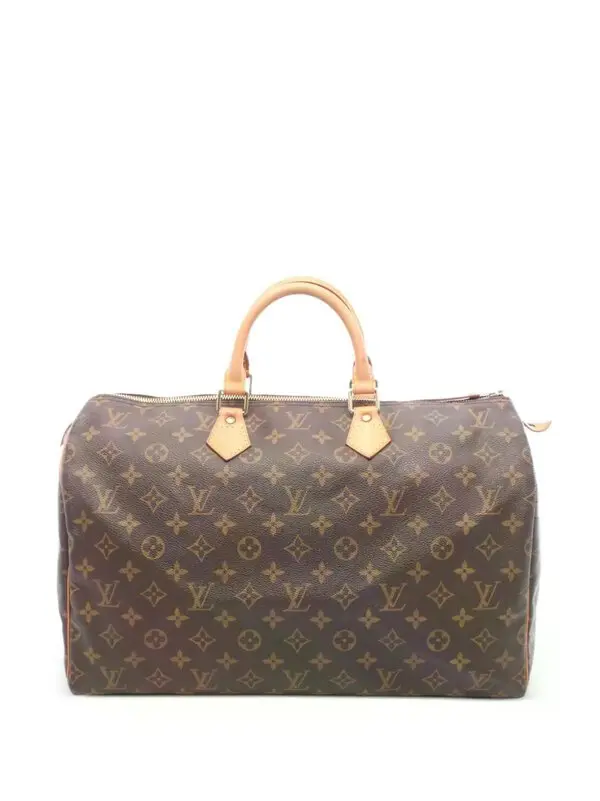 LOUIS VUITTON Speedy 40 Monogram Holdall - Brown