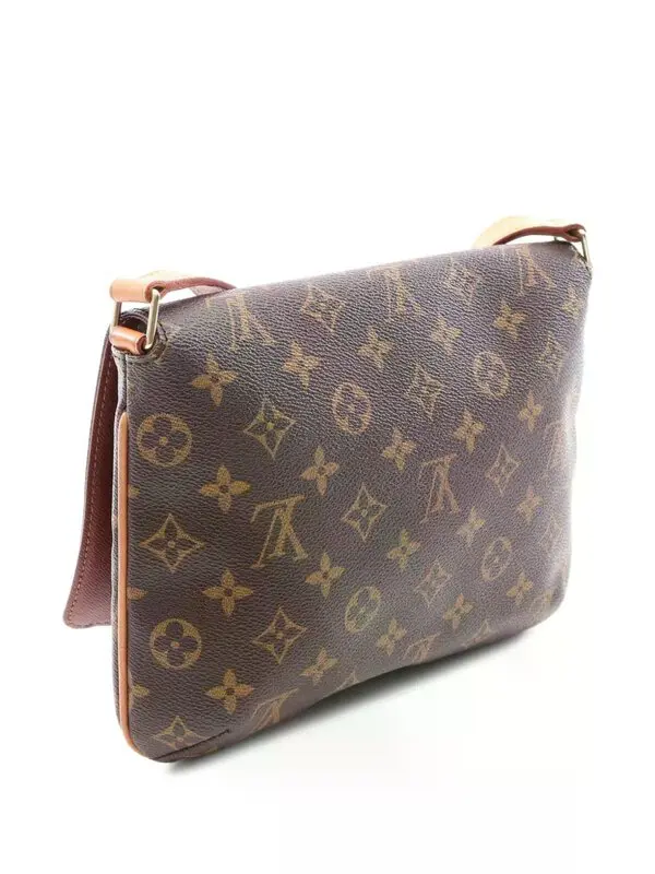 LOUIS VUITTON Musette Tango Monogram Shoulder Bag - Brown