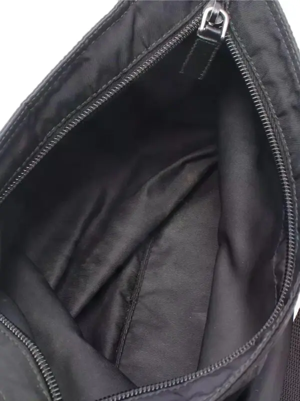 Prada Logo Plaque Crossbody Bag
