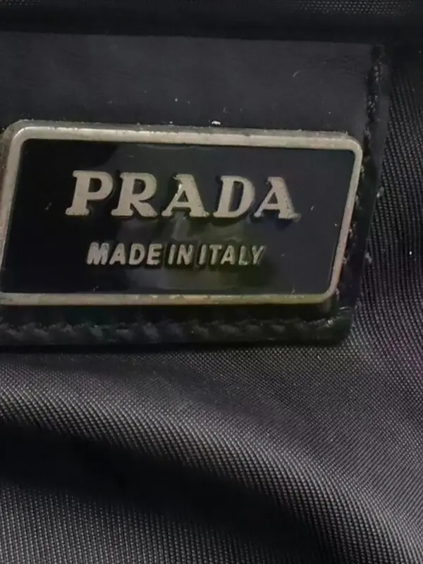 Prada Logo Plaque Crossbody Bag