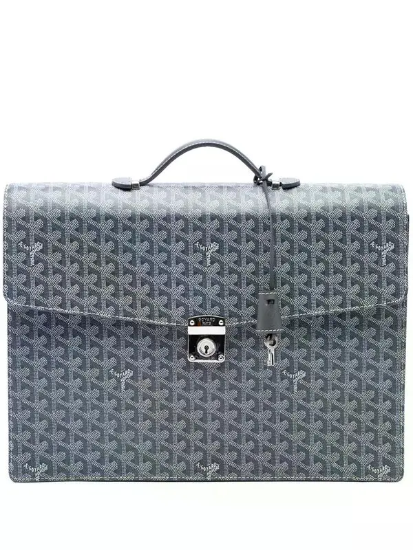 Goyard 2013 Goyardine Serviette Chypre Business Bag