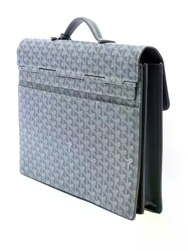 Goyard 2013 Goyardine Serviette Chypre Business Bag